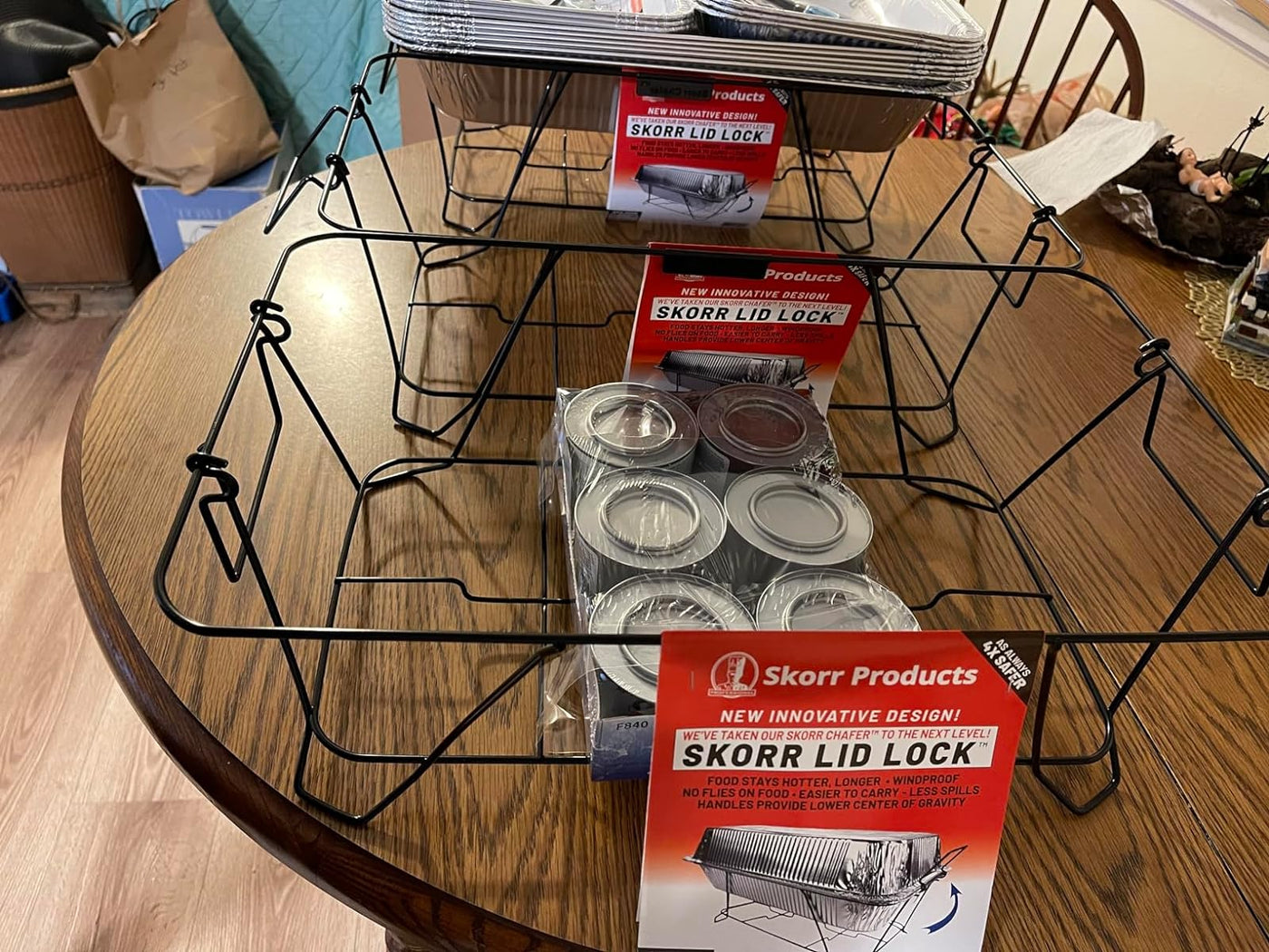 Skorr Wire Chafer | Keeping Food Hot All Party Long | 4X Safer